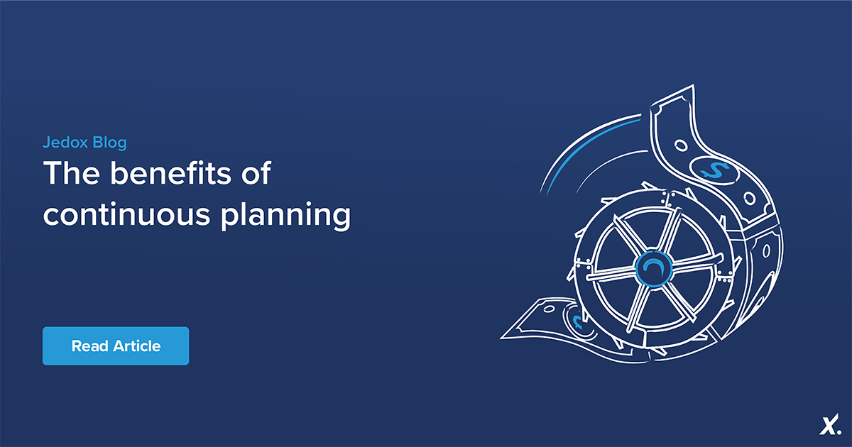 How continuous planning supports your budgeting process