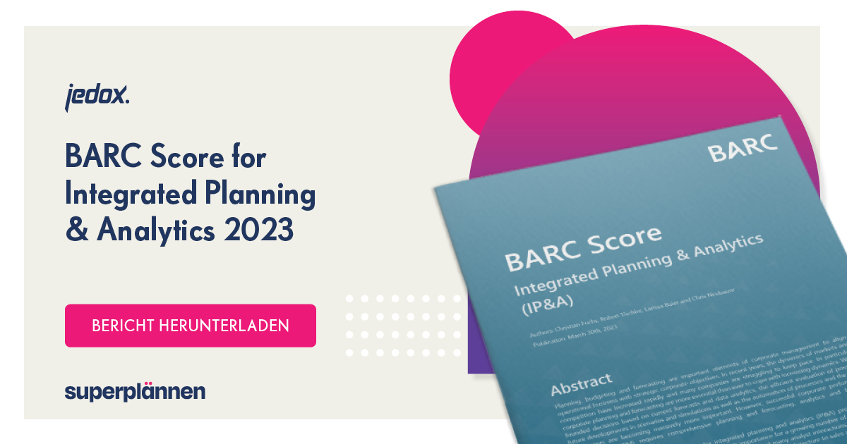 BARC Score für Integrated Planning & Analytics 2023