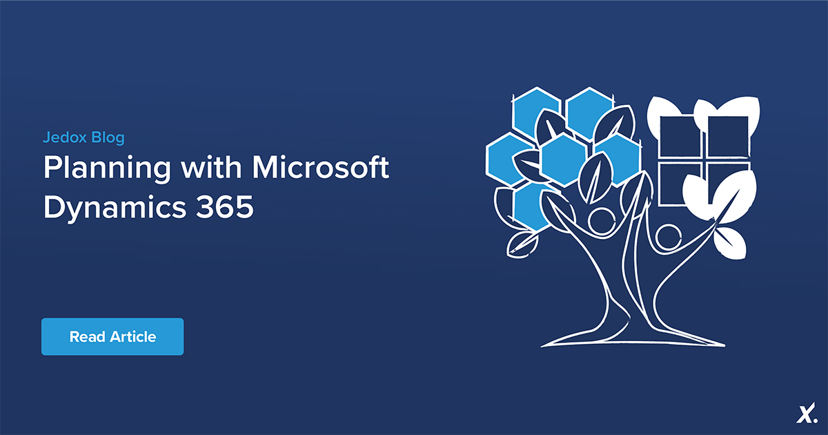 Planning with Microsoft Dynamics 365 and Jedox