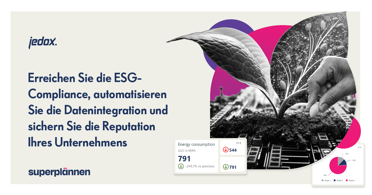ESG Reporting Software – ESG-Compliance erreichen