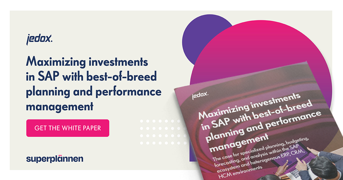 Maximizing investments in SAP with performance management