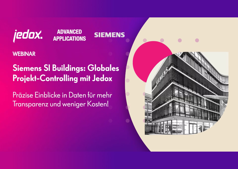 Siemens SI Buildings: Globales Projekt-Controlling mit Jedox