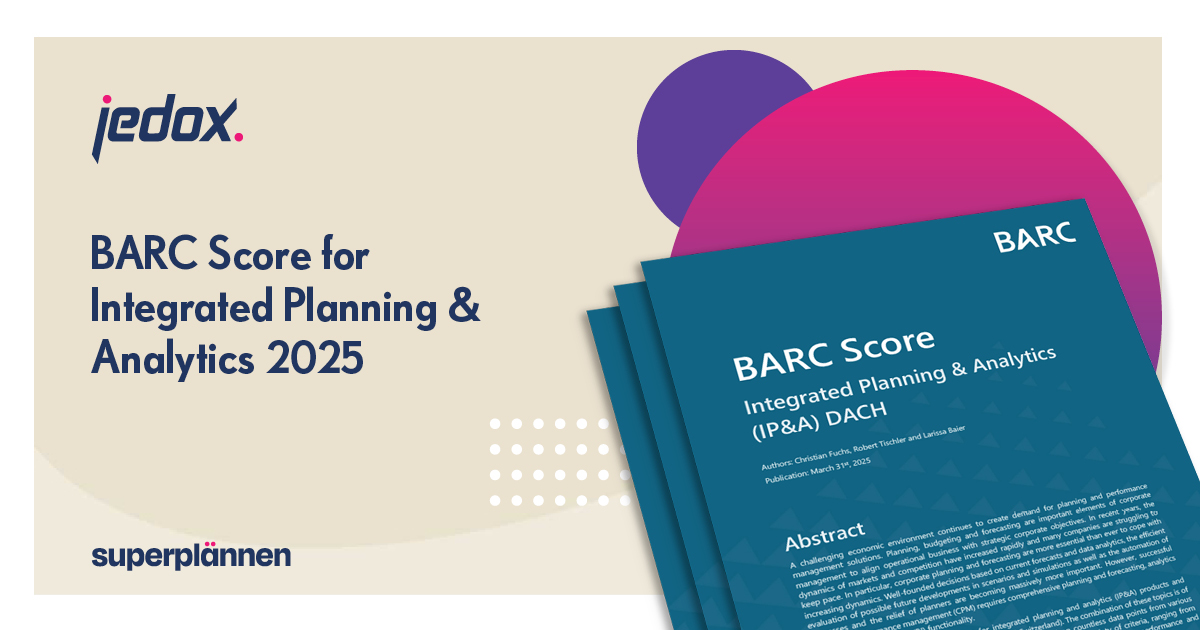 BARC Score for Integrated Planning & Analytics 2025
