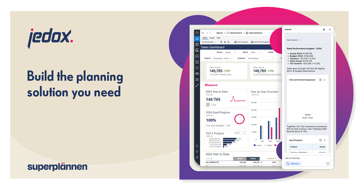Jedox Platform - Build the planning solution you need